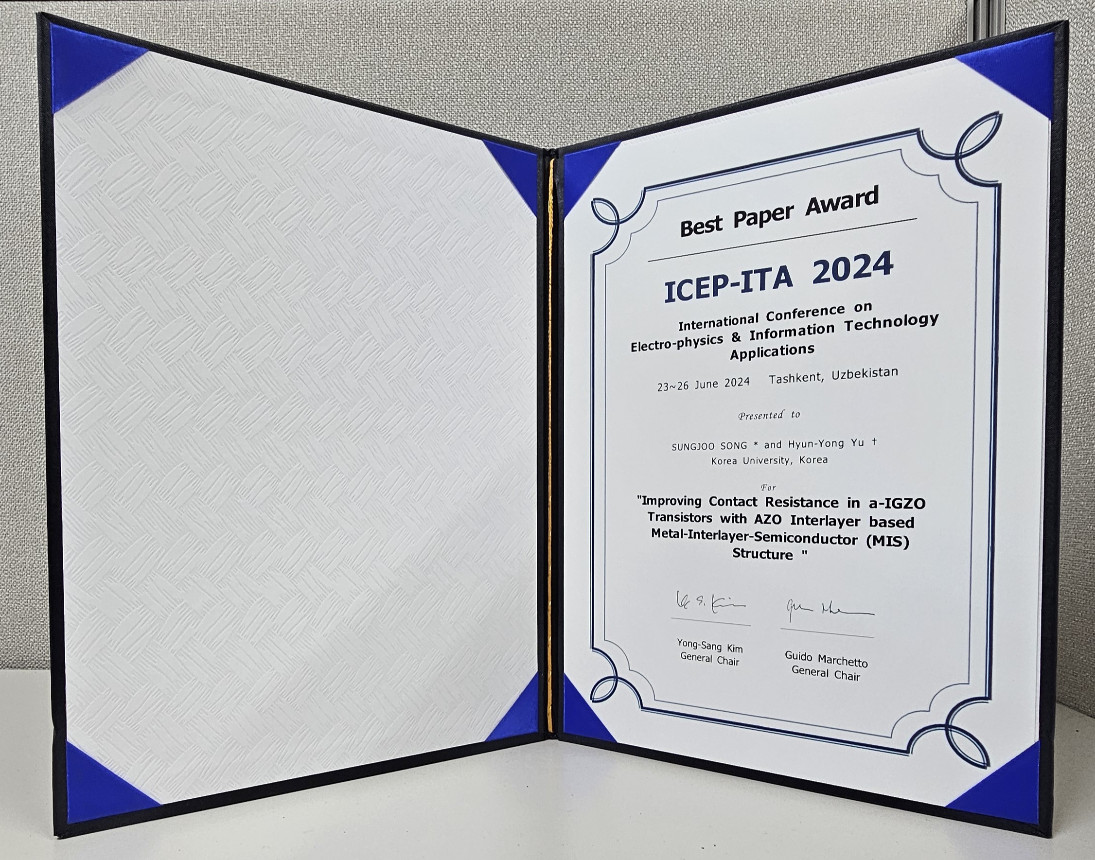 ANOL - 차세대 나노&광소자 연구실 Advanced Nanoelectronics & Optoelectronics ...